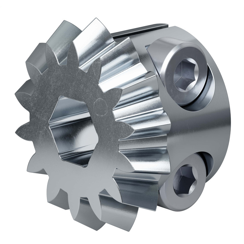 2306 Series Steel Mod 15 Clamping Pinion Bevel Gear 8mm Rex™ Bore